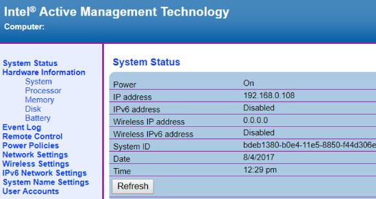 Comment Désactiver Intel Management Engine Components