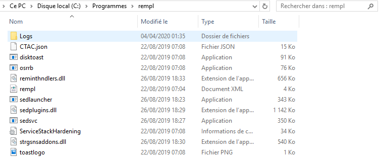 Le Dossier REMPL : C'est Quoi ? Peut-on Supprimer