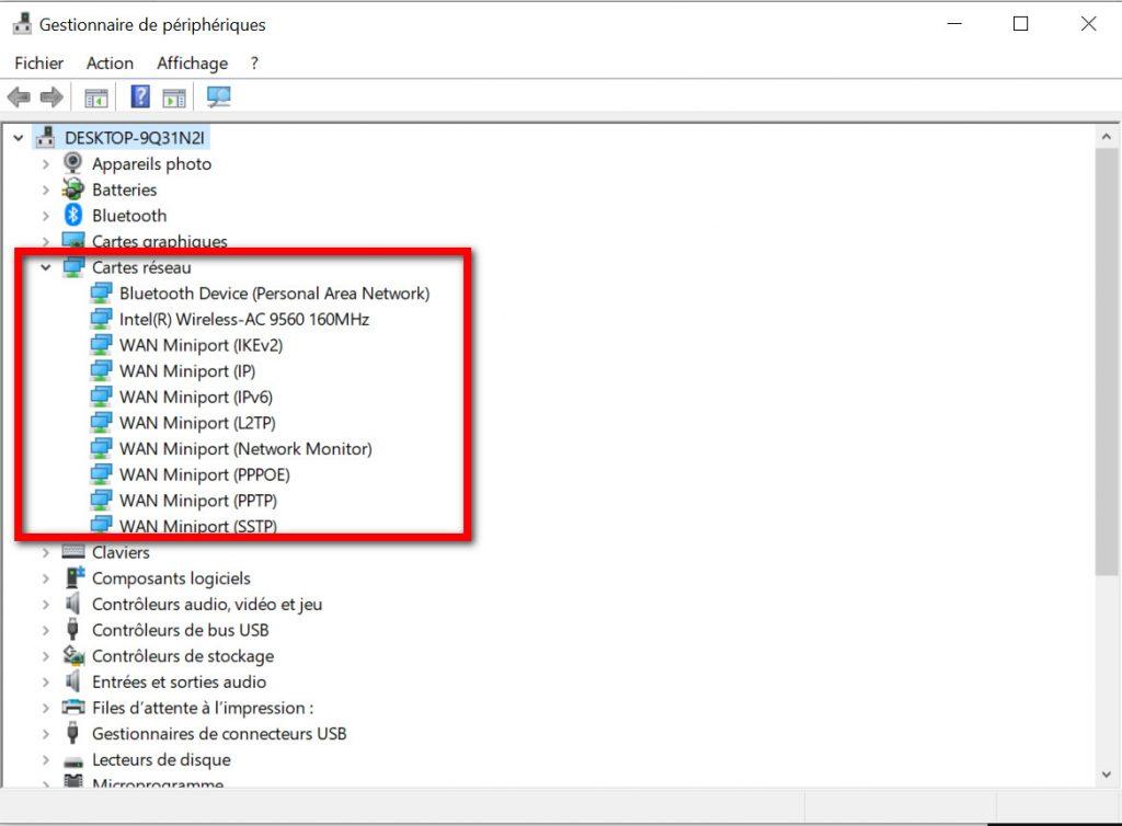 [Résolu] Qu'est ce que WAN Miniport